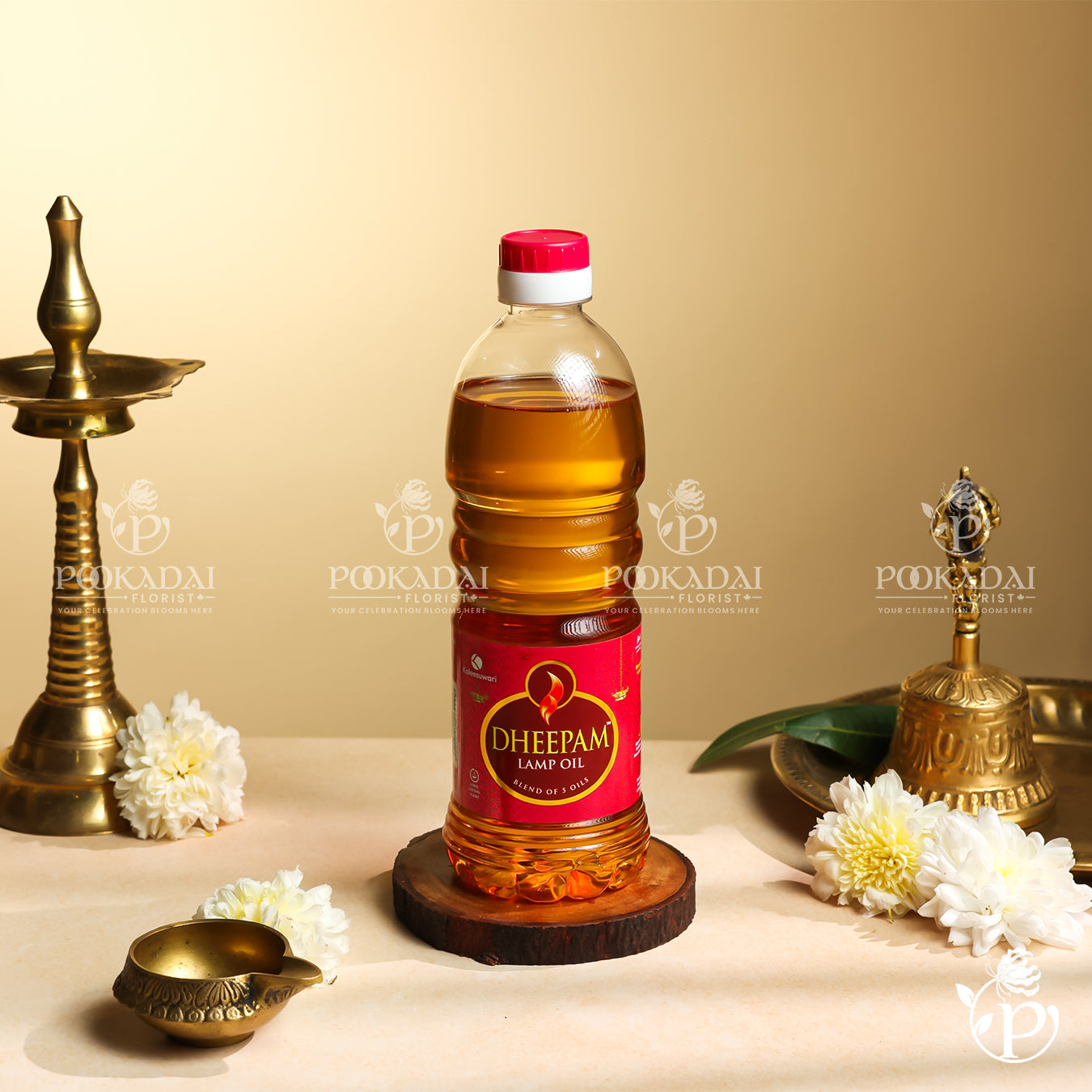 Shop Dheepam Lamp Oil Blend of 5 Oils for pooja | Pookadai – Pookadai ...