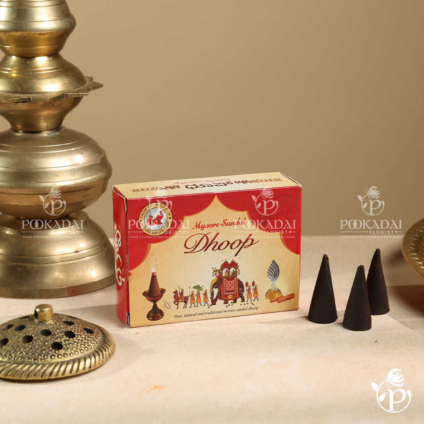 Mysore Sandal Dhoop | Dhoopam | Dhoopa – Pookadai Florist Toronto