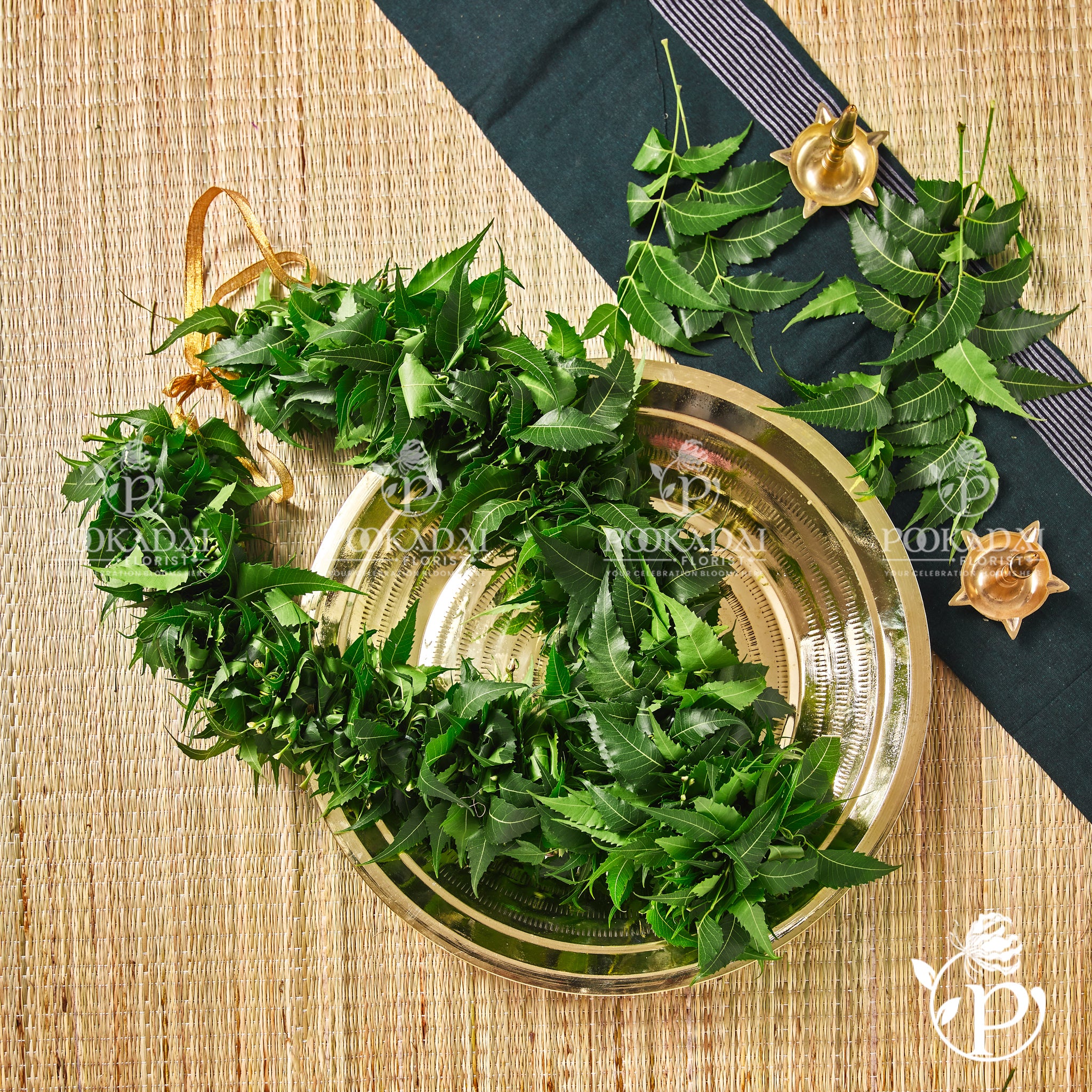 Fresh Neem Leaves Garland | Veppilai Malai Pooja & Rituals – Pookadai ...