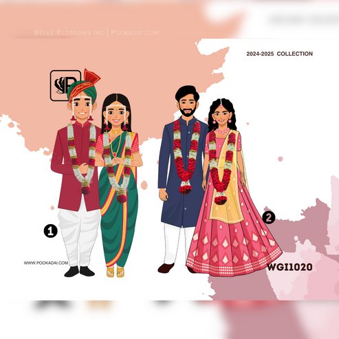 Jai Malas & Wedding Garlands - WGI1020 – Pookadai Florist Toronto
